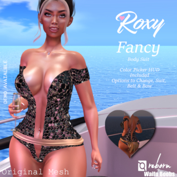 Second Life Marketplace - ROXY - REBORN + WAIFU - FANCY BODY SUIT